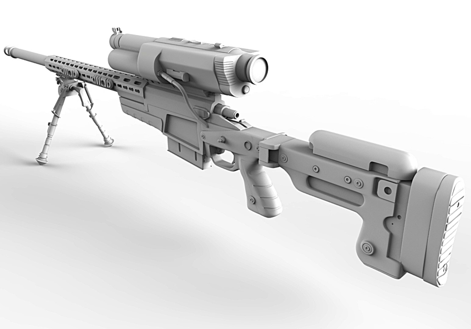 trackingpoint sniper rifle 3d max