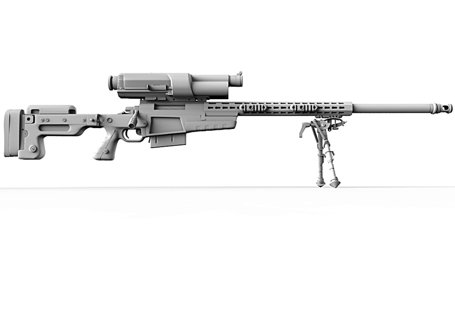 trackingpoint sniper rifle 3d max