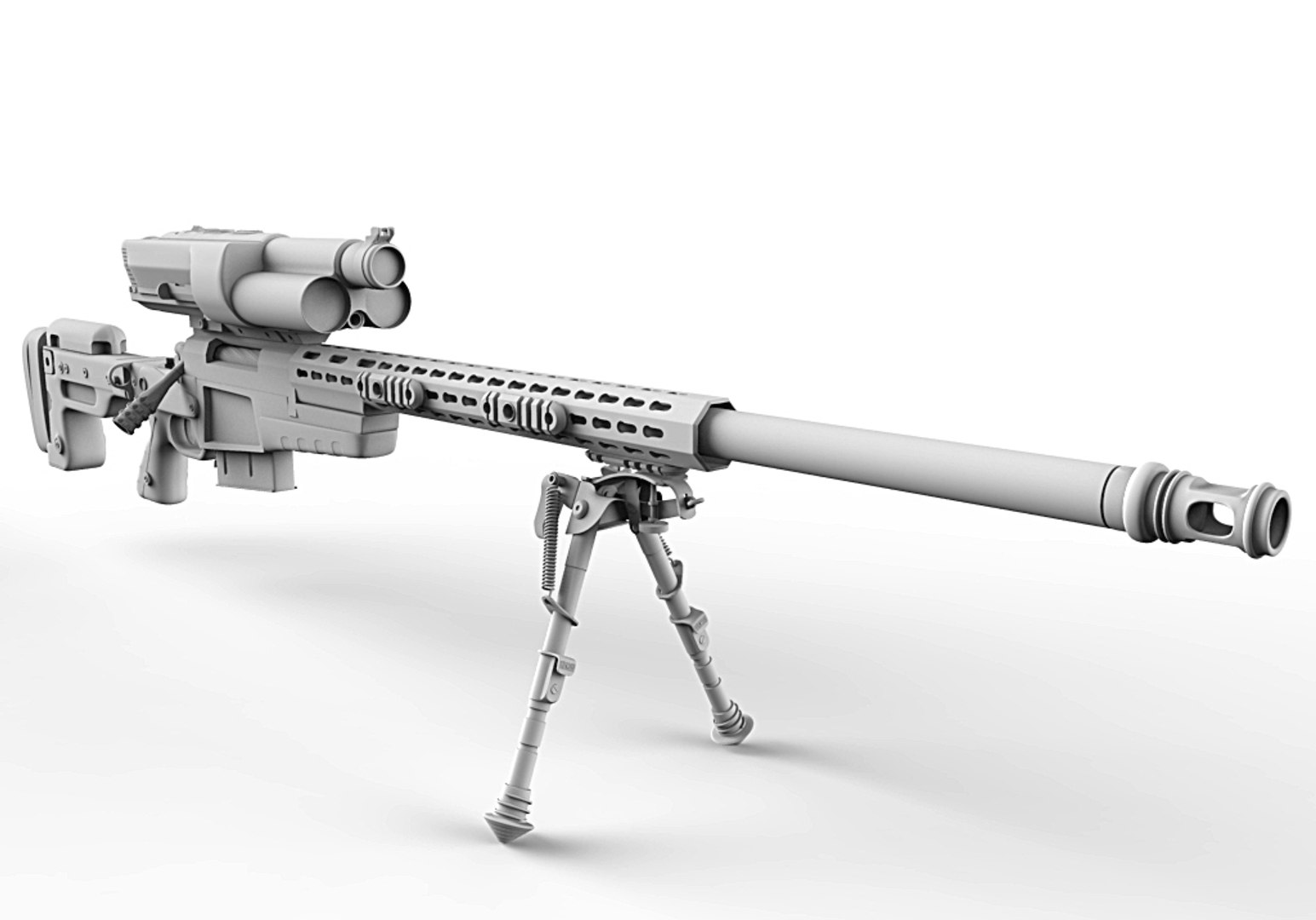 trackingpoint sniper rifle 3d max