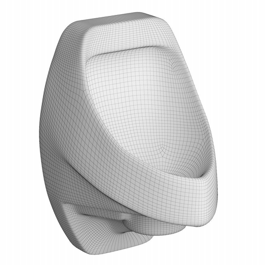 Urinal Bathroom 3D Model - TurboSquid 1694106