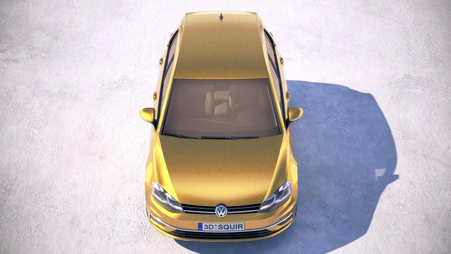 Volkswagen Golf Tdi 3d Model