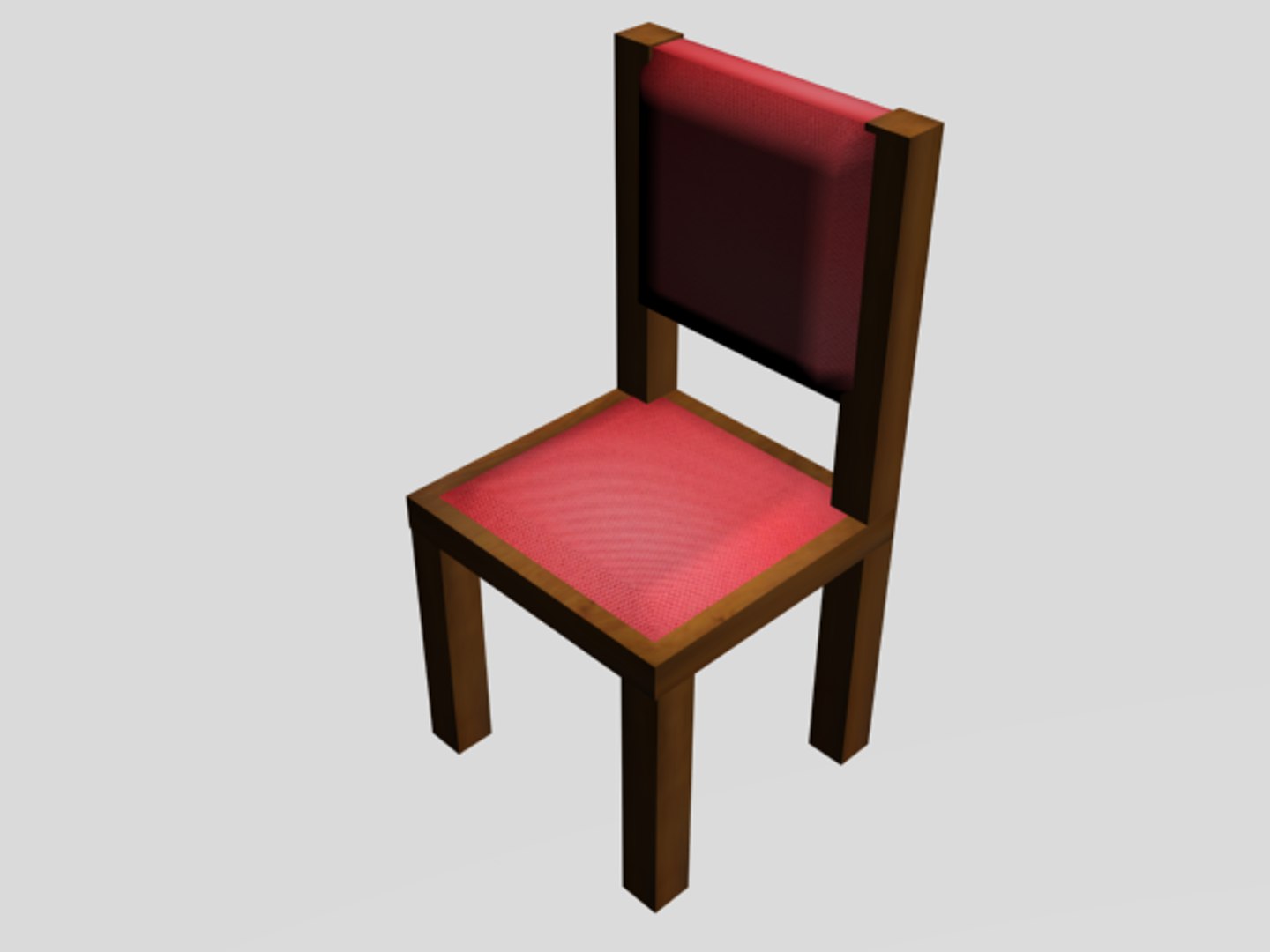 Free Simple Chair 3d Model