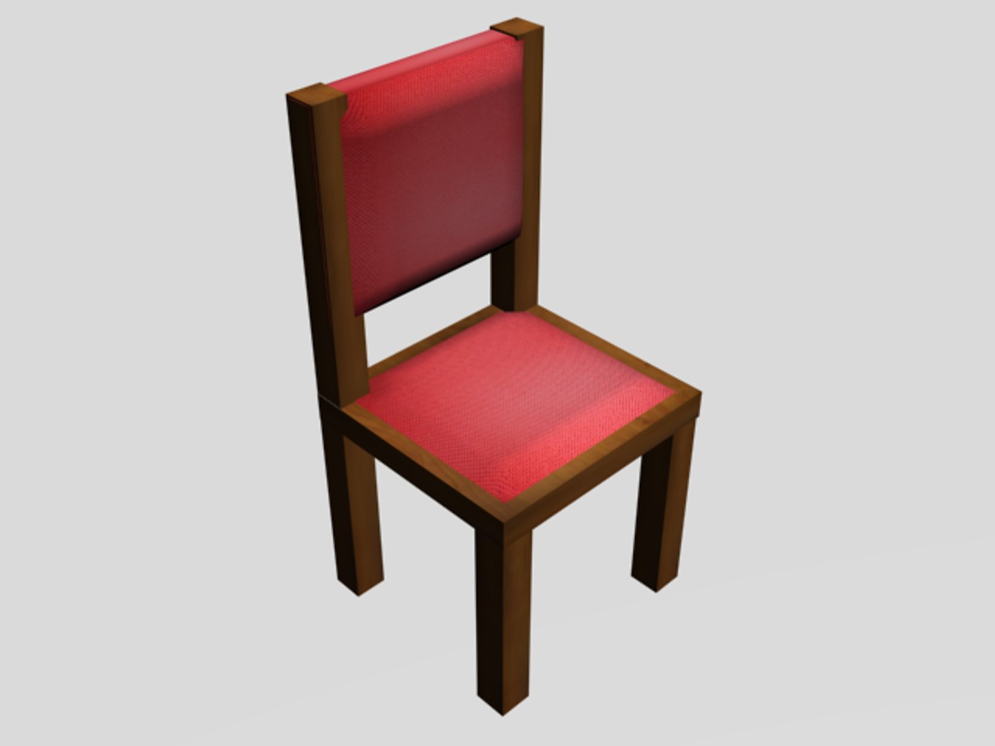 Free Simple Chair 3d Model
