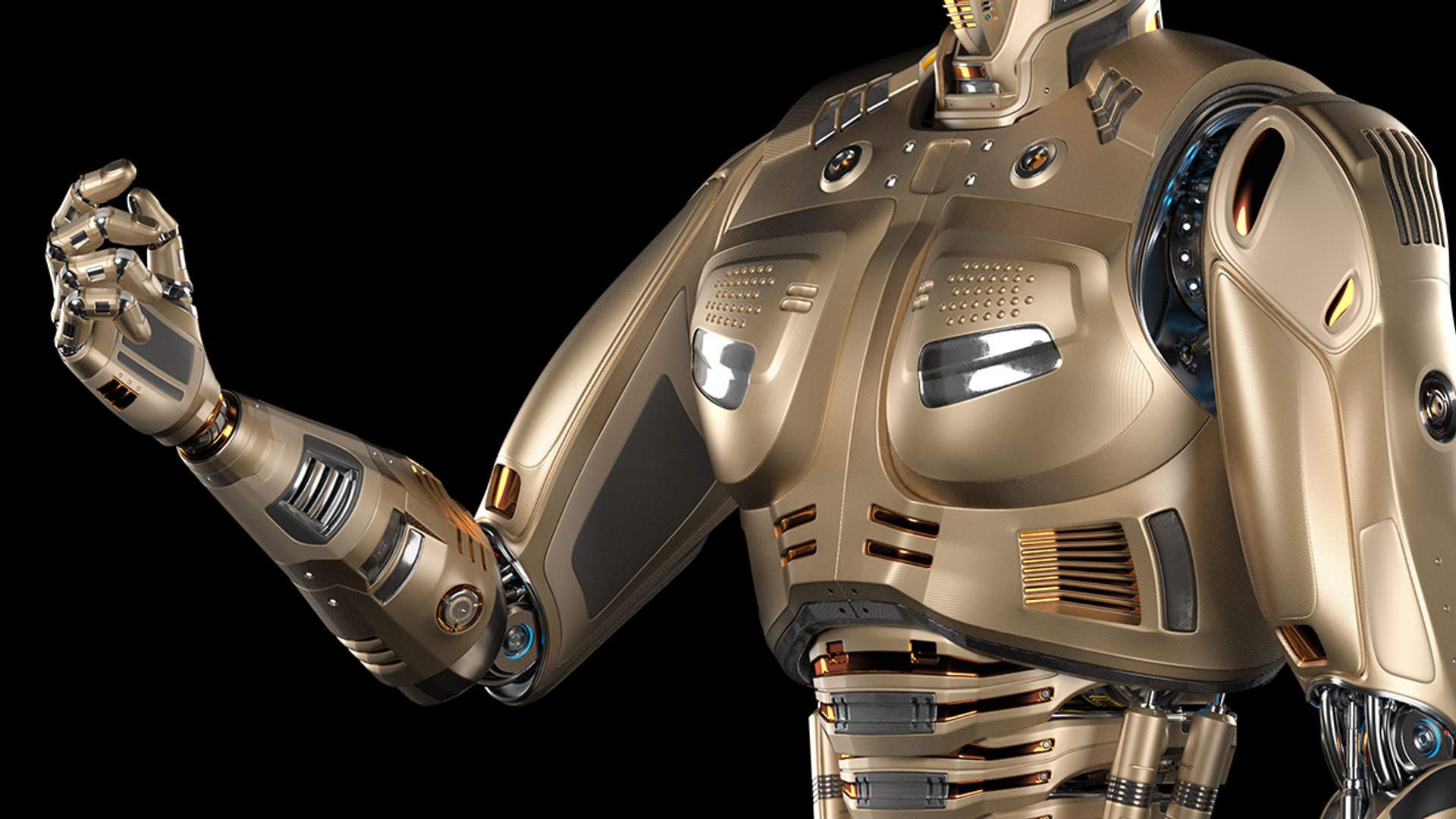 Robot Man 2 Basic 3D - TurboSquid 1447589