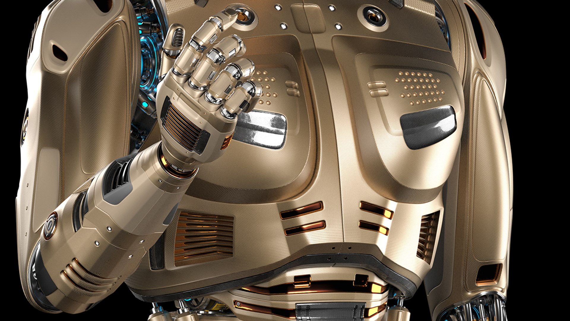 Robot Man 2 Basic 3D - TurboSquid 1447589