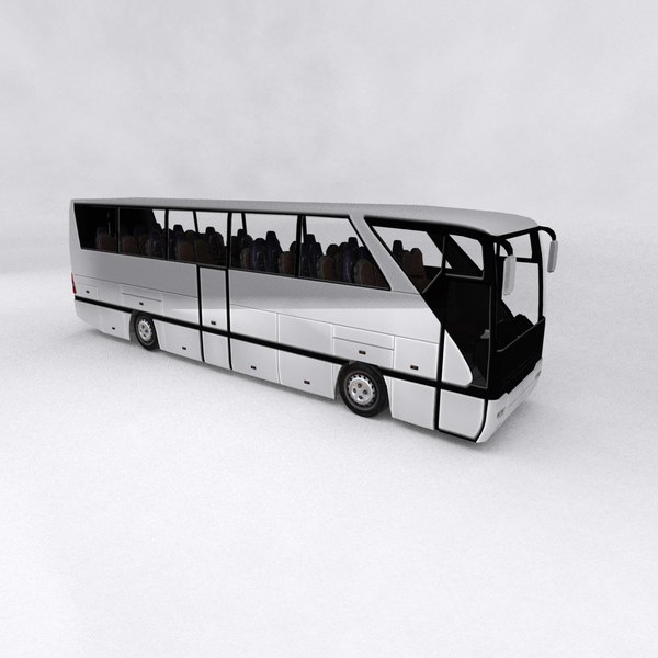 coach bus 3d model