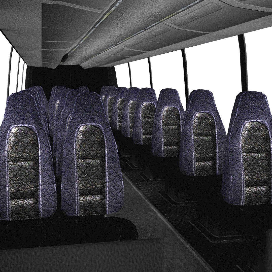 Coach Bus 3d Model