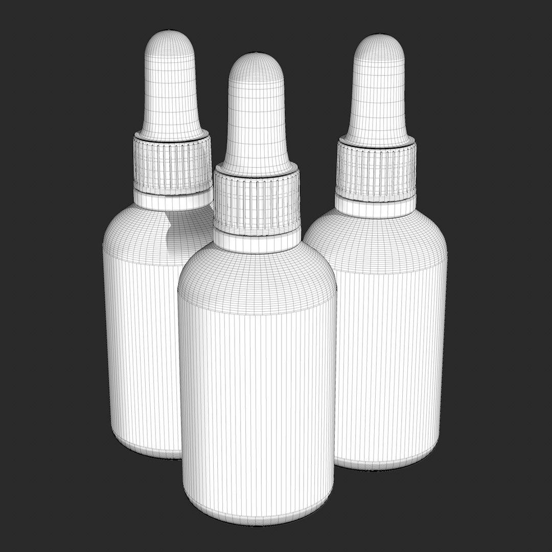 3d Bottle Model