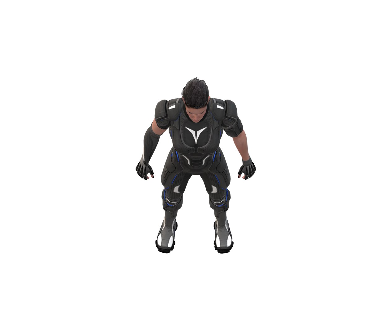 3D Crackdown Agent Female - TurboSquid 1490238