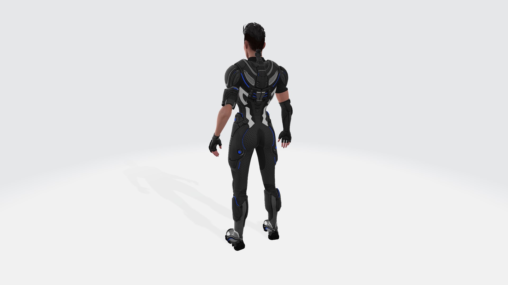 3D Crackdown Agent Female - TurboSquid 1490238