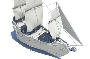 Pirate Ship Maya Models for Download | TurboSquid