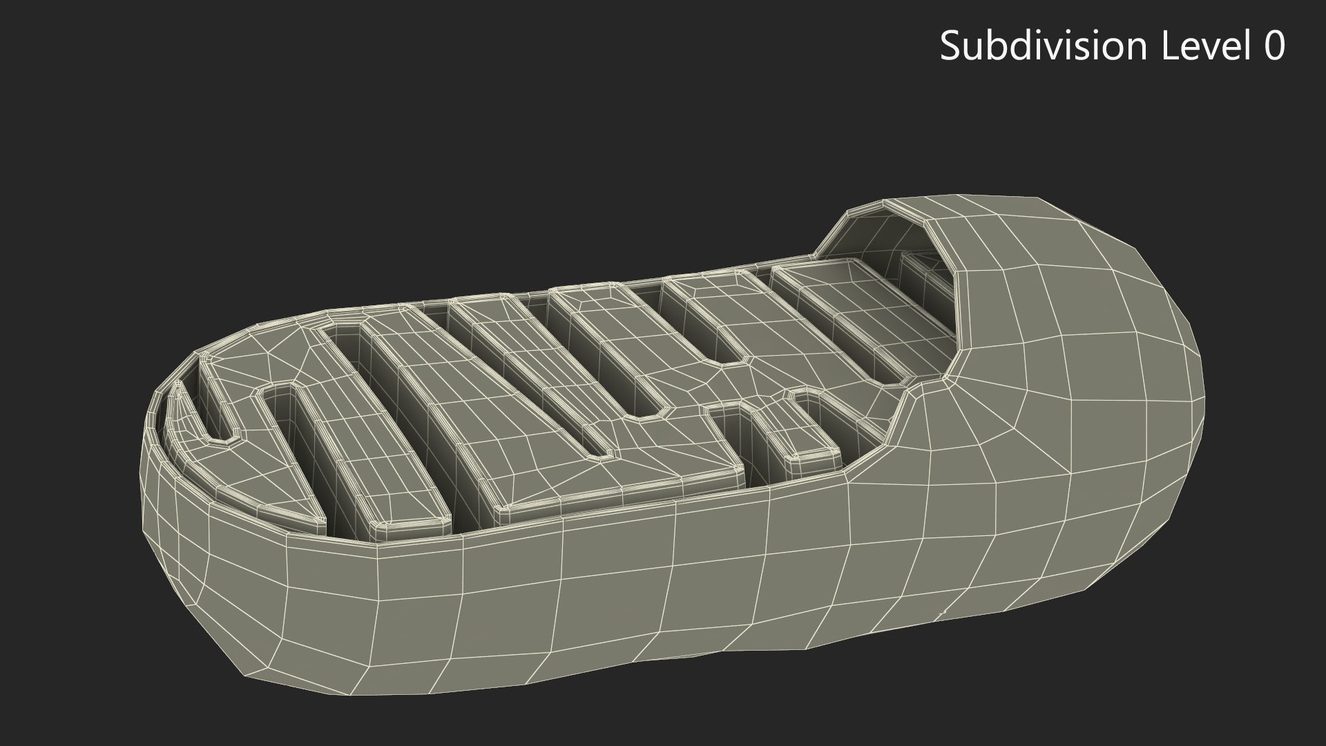 3D Model Mitochondrial Structure - TurboSquid 2221486