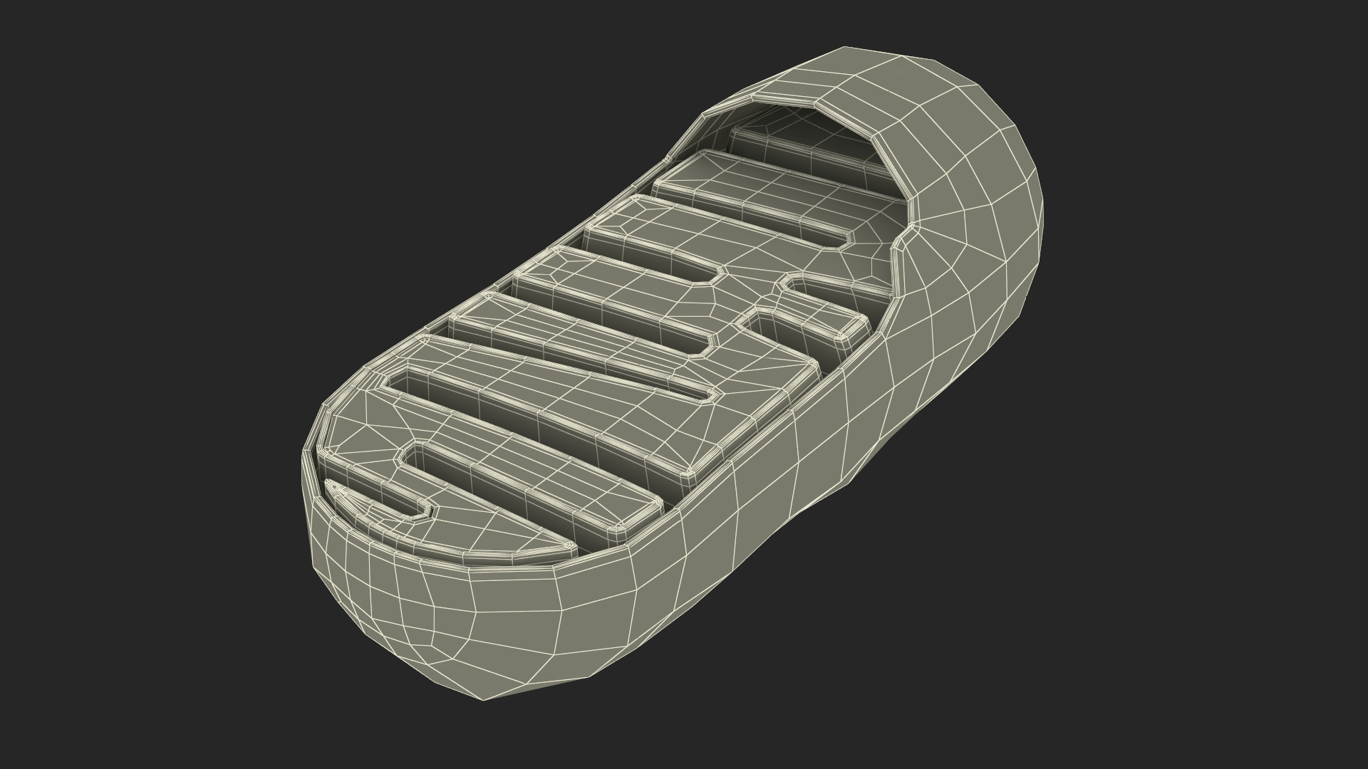 3D Model Mitochondrial Structure - TurboSquid 2221486