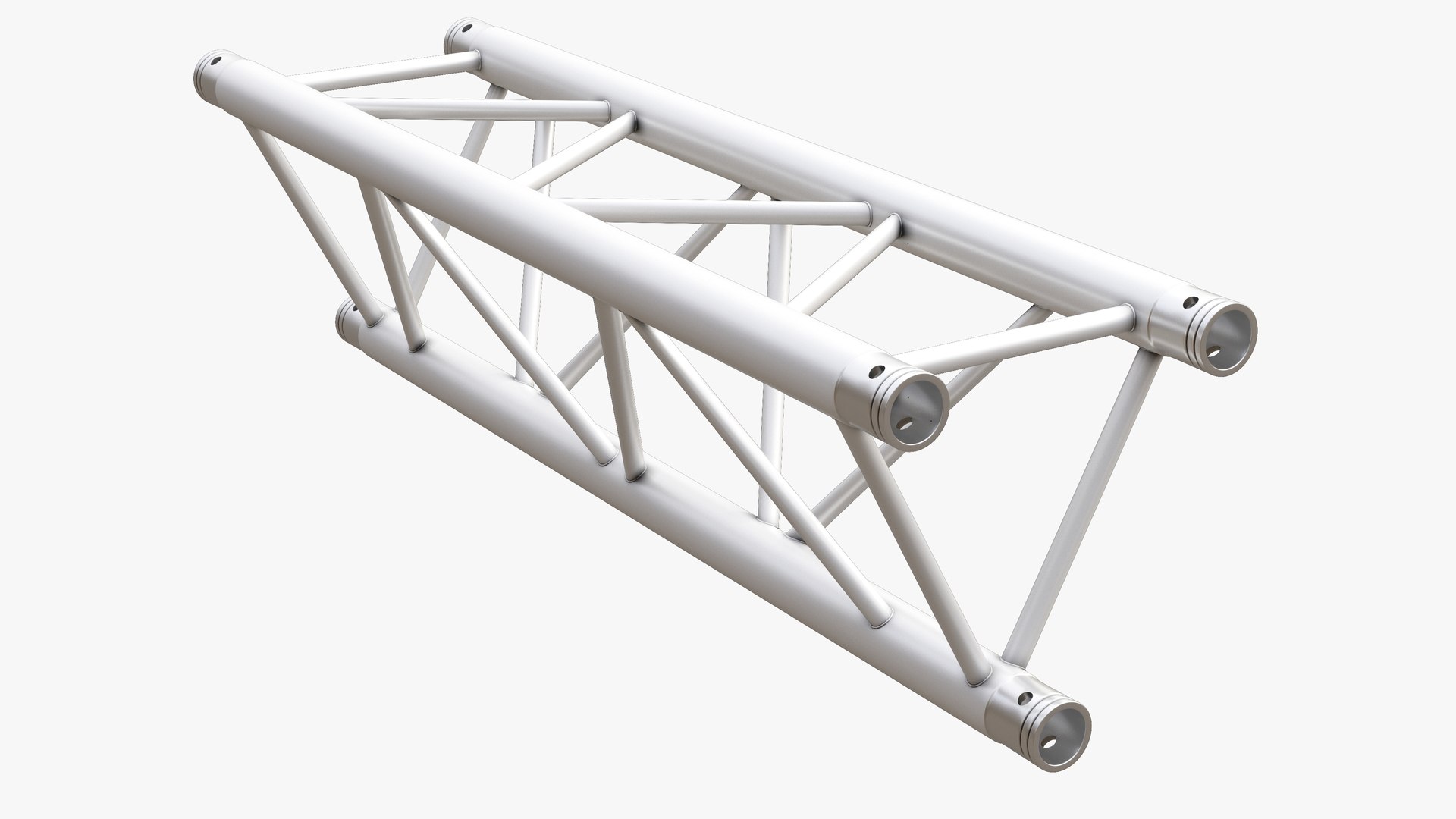 3D Model Straight Triangle Truss Collection - TurboSquid 1723461