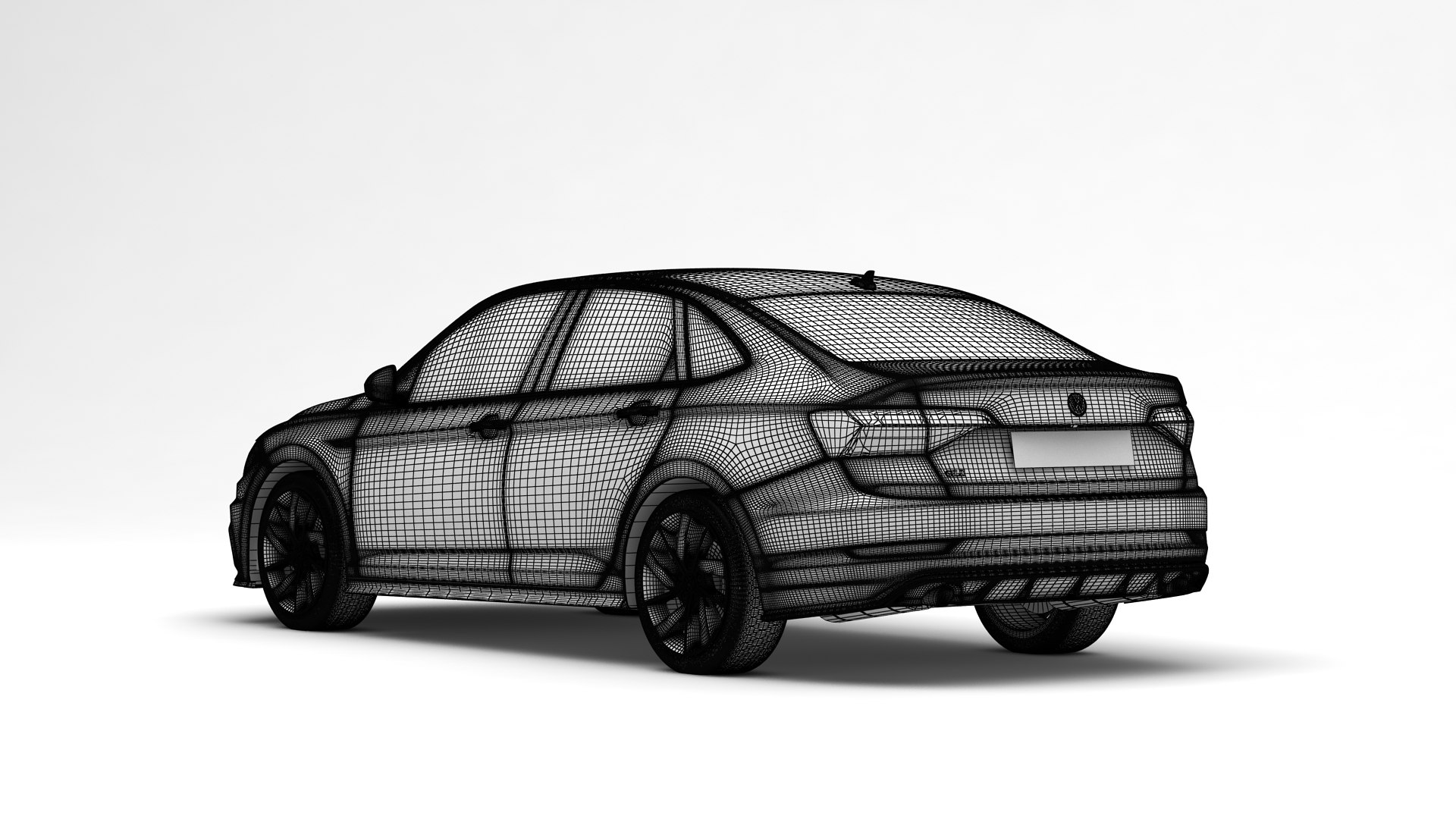 3D model Volkswagen Jetta GLI - TurboSquid 1839398