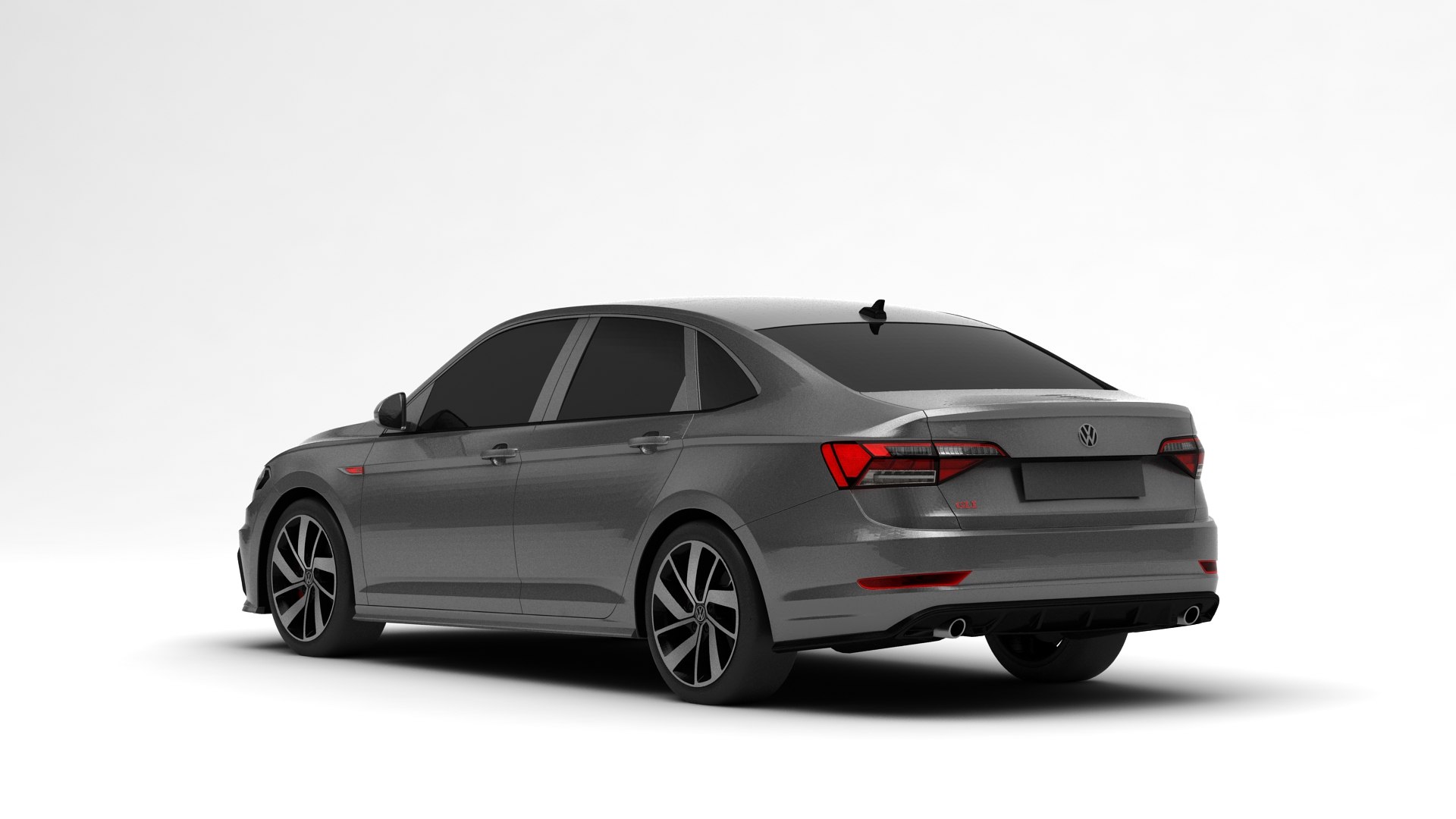 3D model Volkswagen Jetta GLI - TurboSquid 1839398