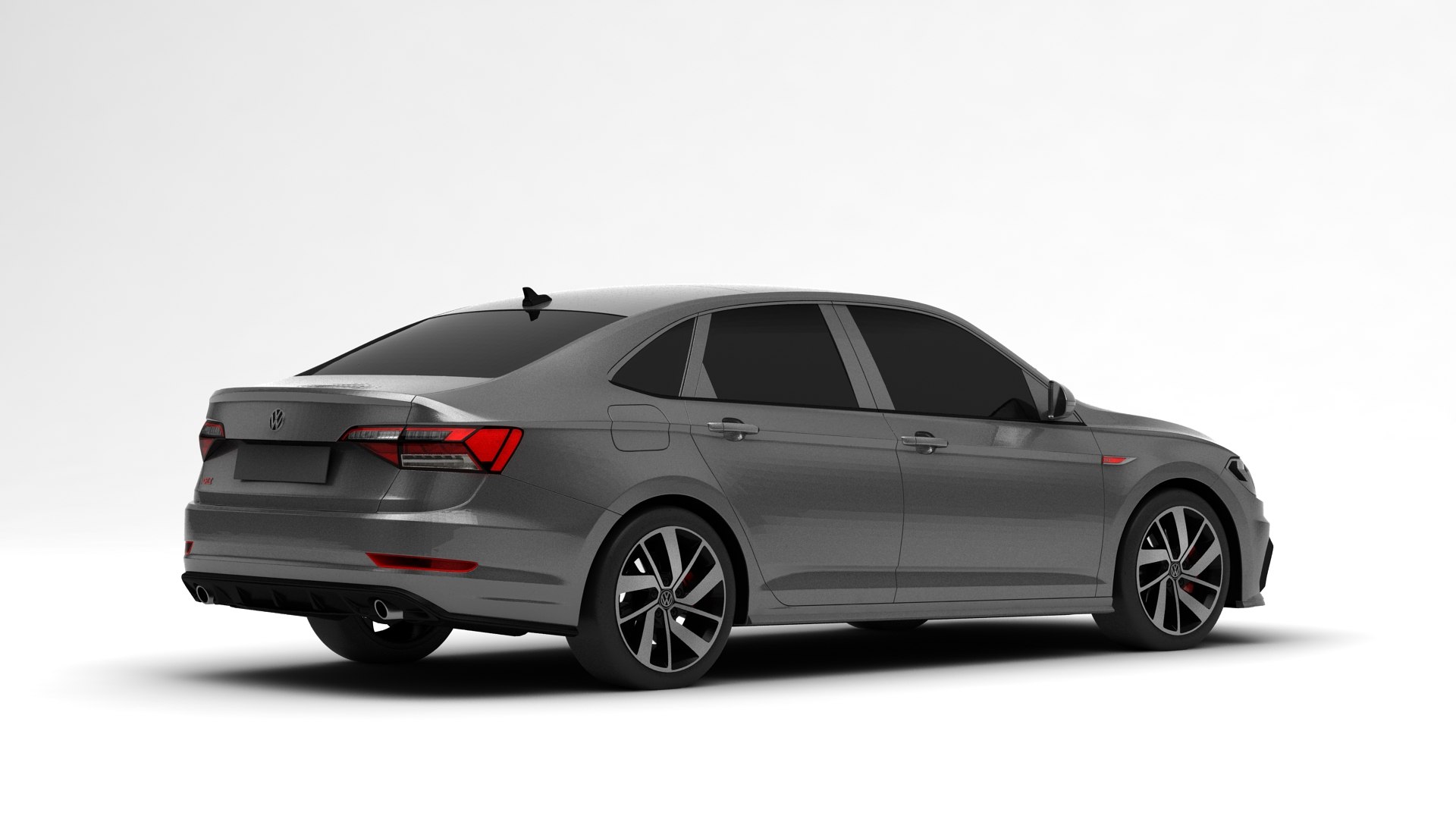 3D model Volkswagen Jetta GLI - TurboSquid 1839398