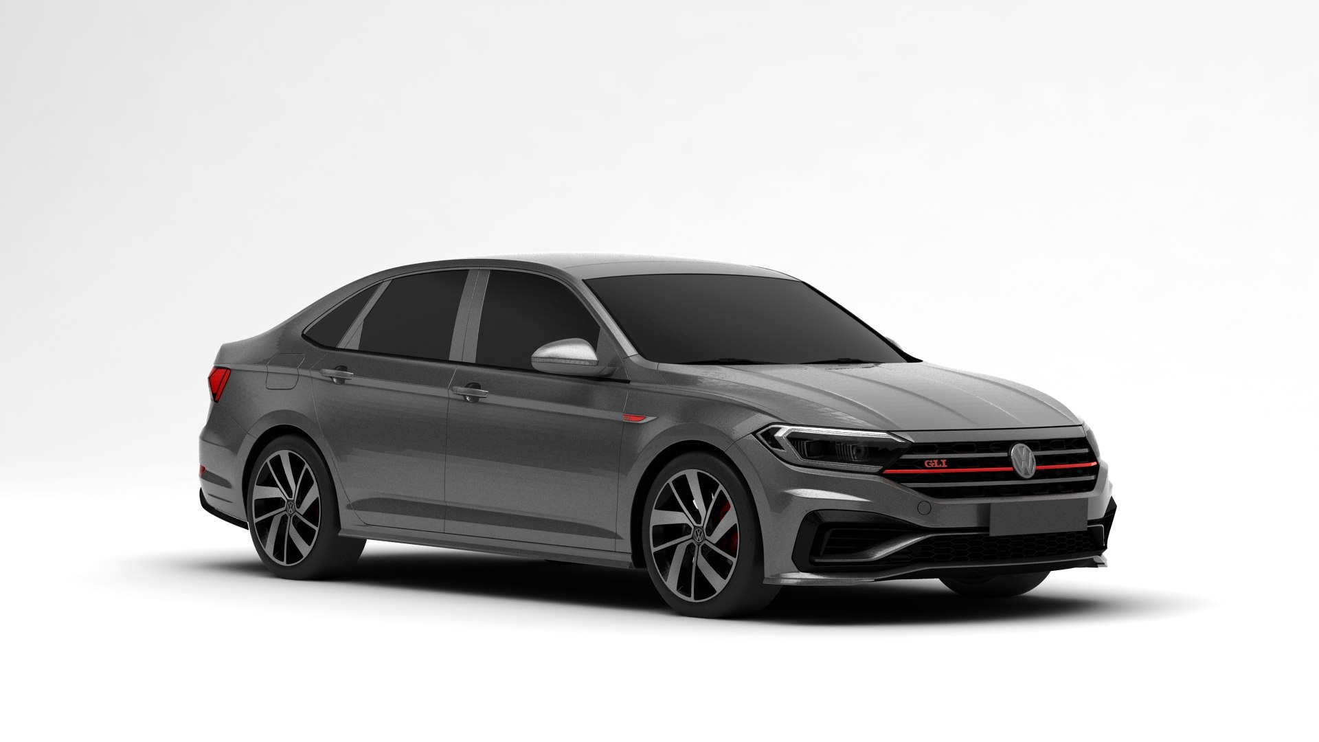 3D model Volkswagen Jetta GLI - TurboSquid 1839398