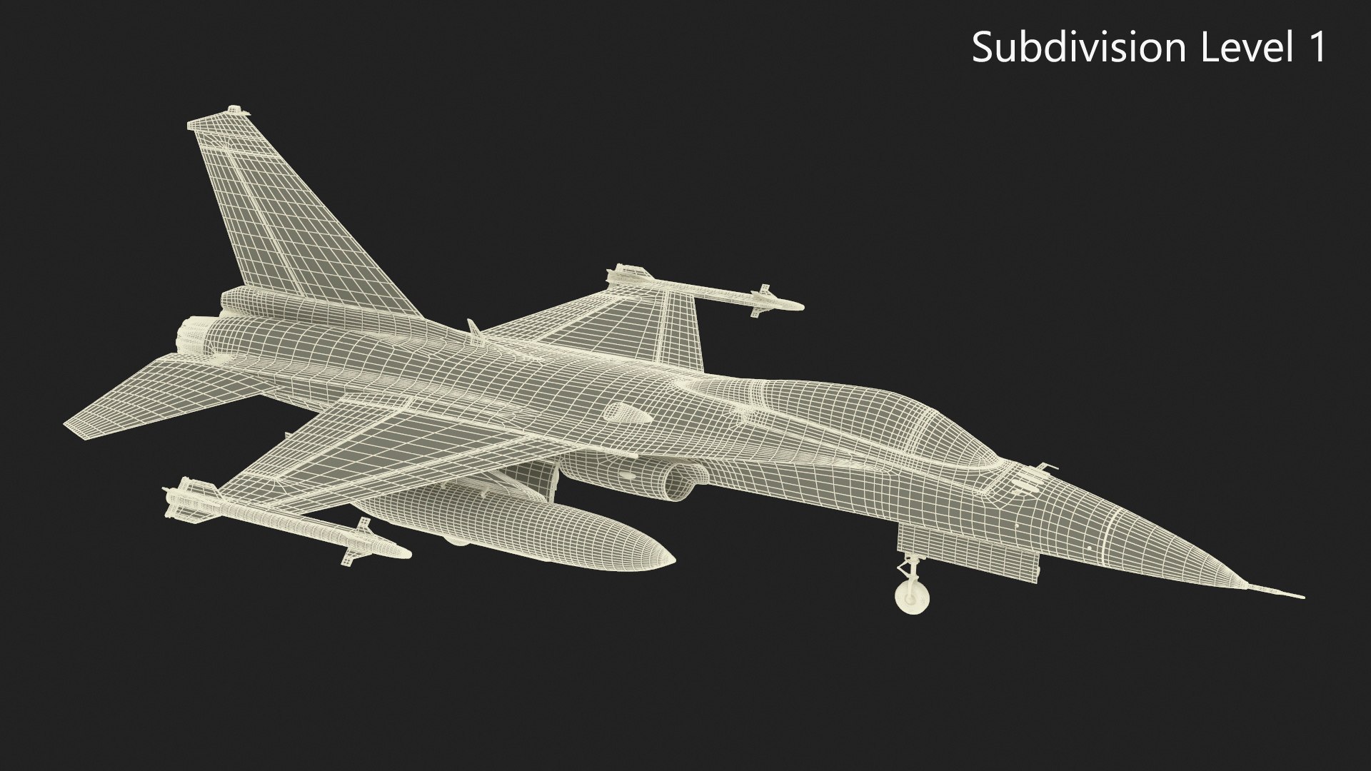 Combat Interceptor Fighter Jet Rigged 3D Model - TurboSquid 2302616