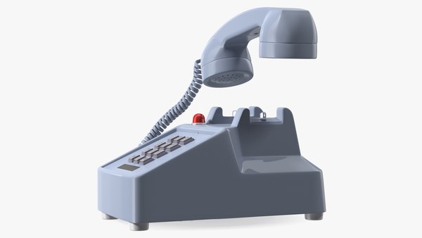 3D Retro Telephone Off Hook - TurboSquid 1789441