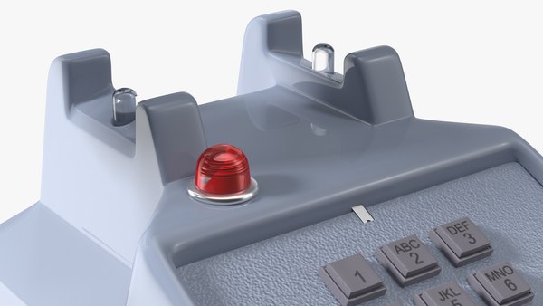 3D Retro Telephone Off Hook - TurboSquid 1789441