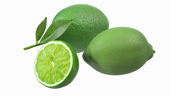 Green Lemon Set 3D - TurboSquid 1974324