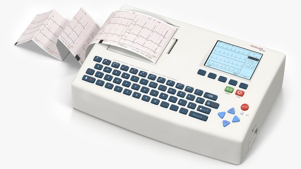 출력이 가능한 ECG 기계 3D 모델 - TurboSquid 2302672