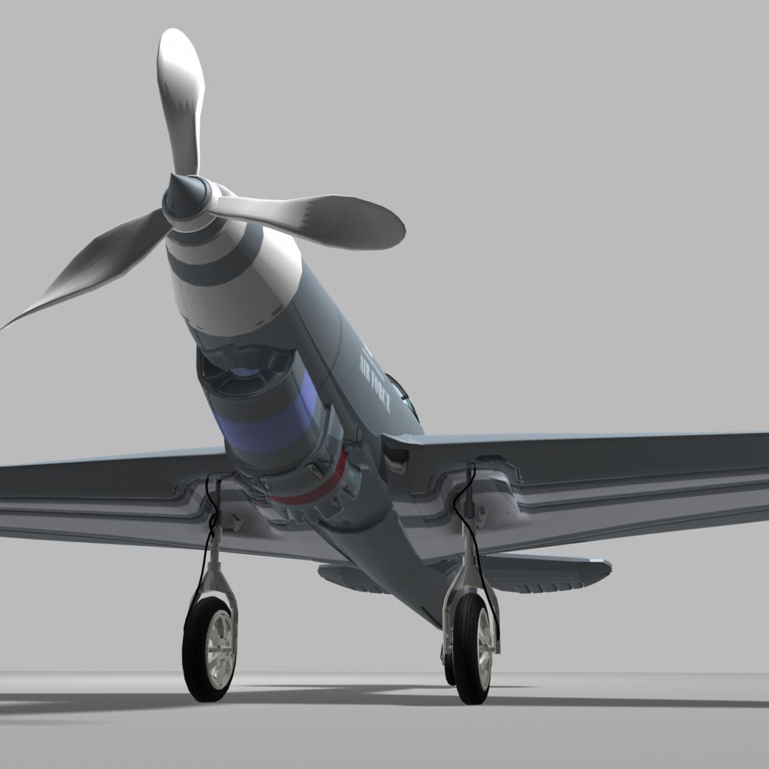 Fighter Plane 3d Model