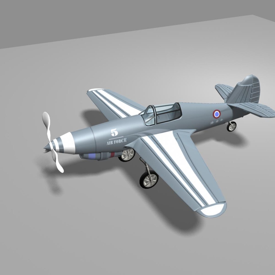 Fighter Plane 3d Model
