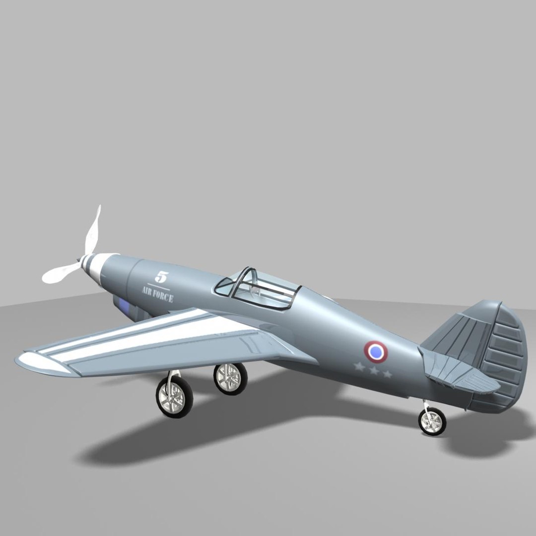 Fighter Plane 3d Model