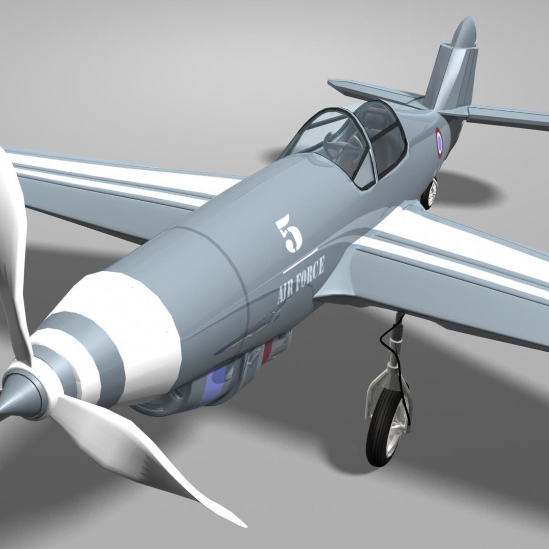 Fighter Plane 3d Model
