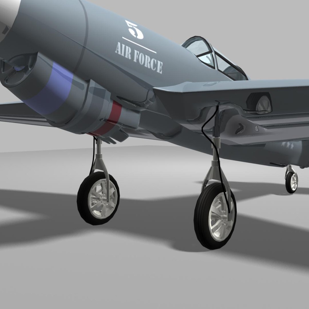 Fighter Plane 3d Model