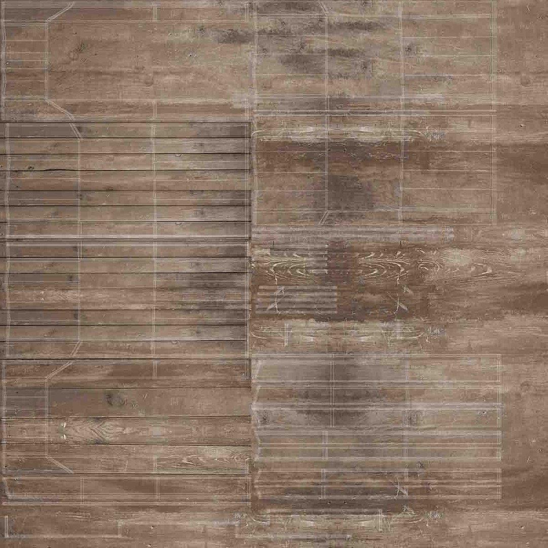 Western Facade Decor Collection 3D Model - TurboSquid 2152391