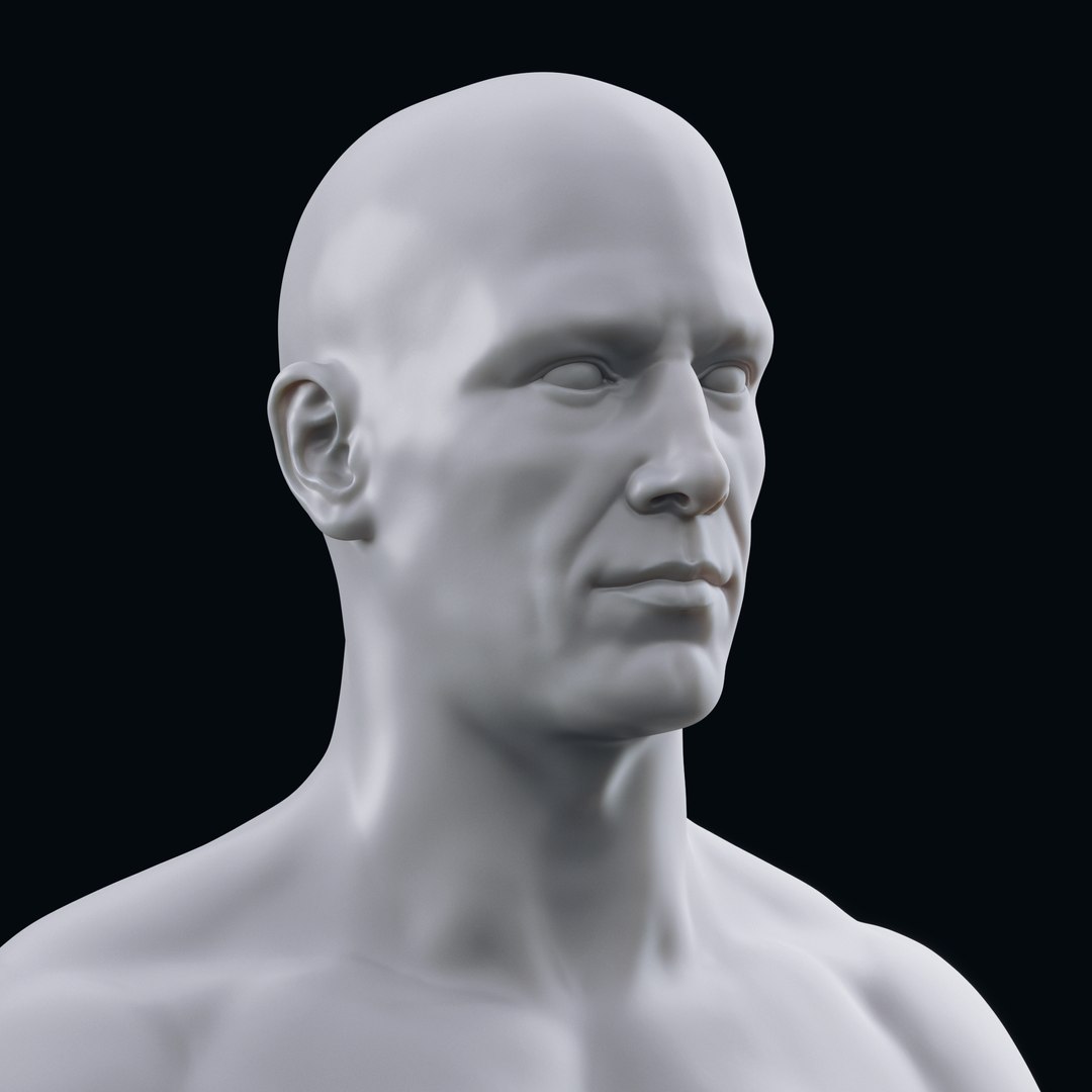 Realistic Male Body 3D Model - TurboSquid 1409231