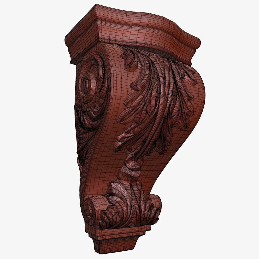 Corbels decorative 3D model - TurboSquid 1658960