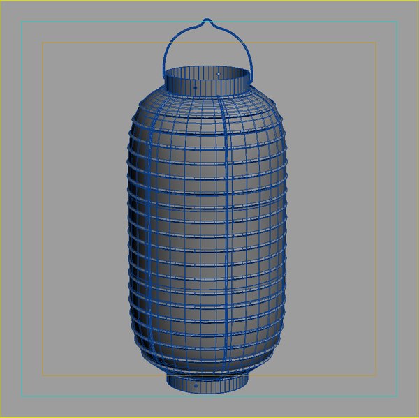 modelo 3d farol japonés set C - TurboSquid 1560708