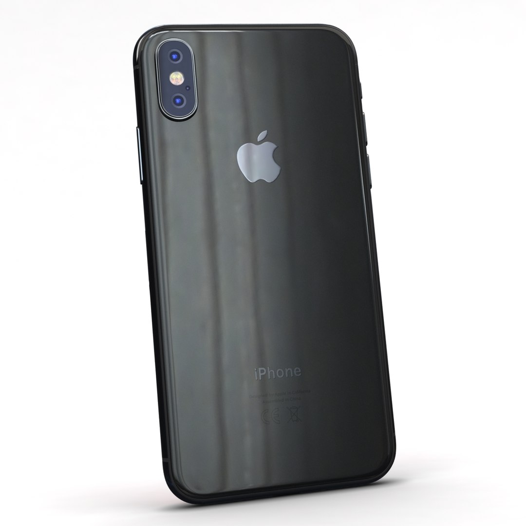 3D apple iphone x color model - TurboSquid 1224169