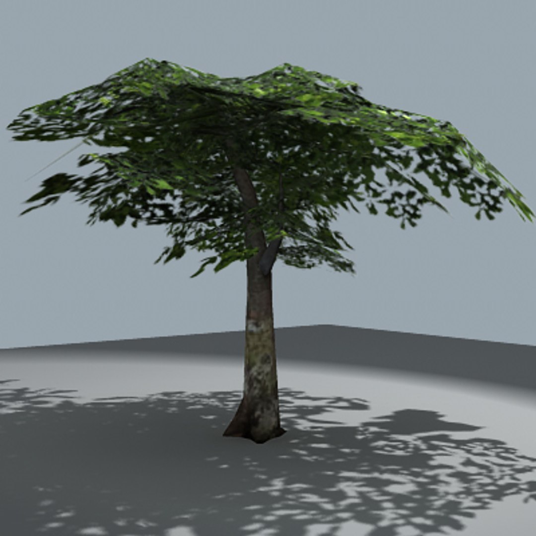 Maya Simple Tree