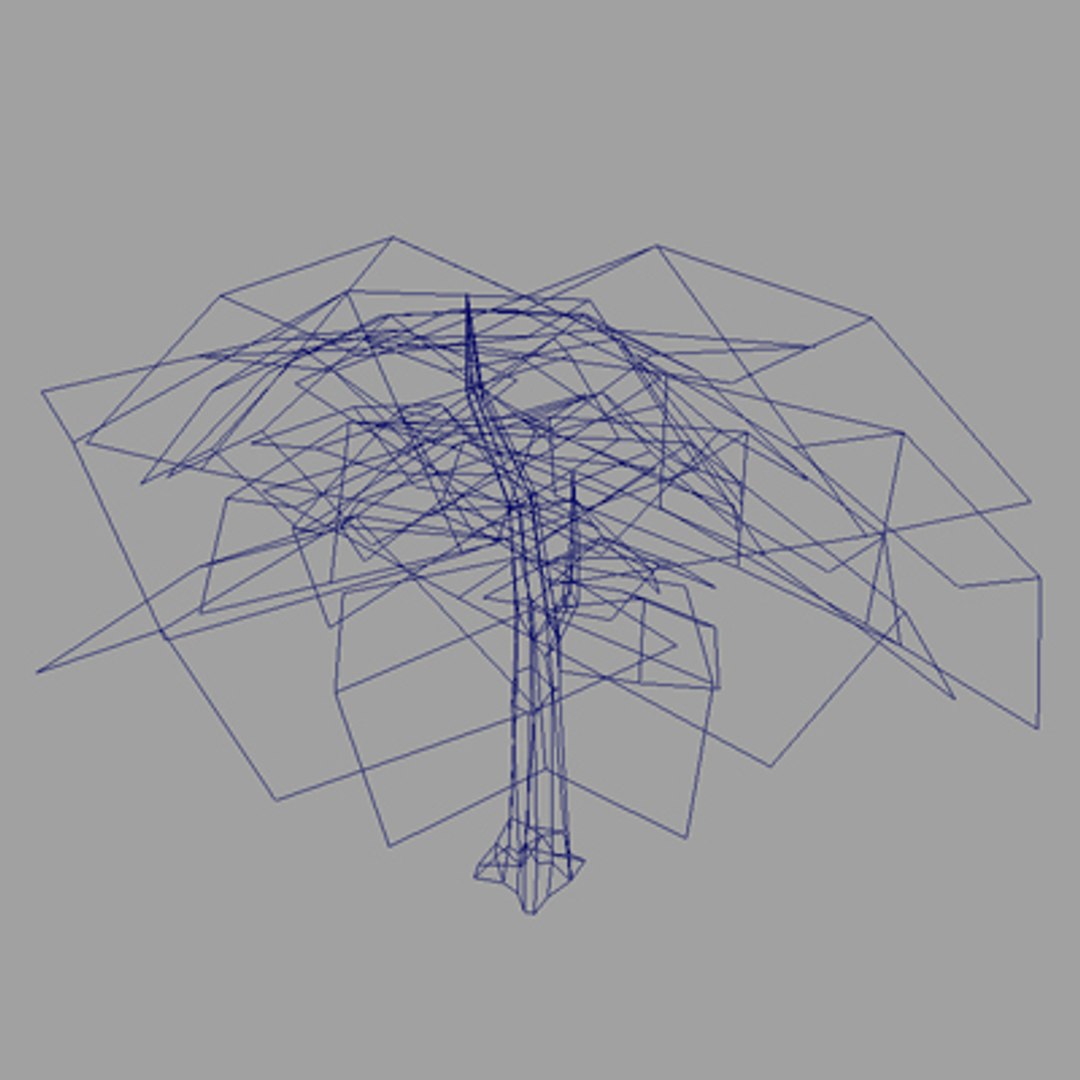 Maya Simple Tree