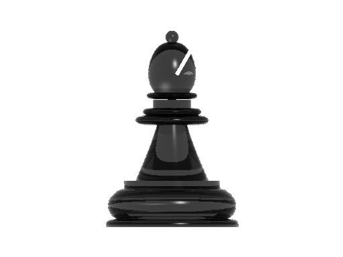 Chess Bishop 3d Model
