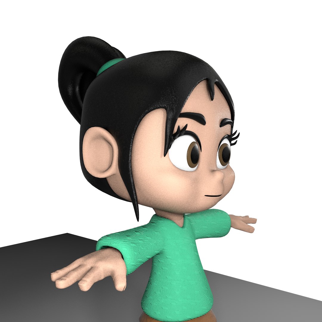 3D Vanellope - Character - TurboSquid 1590794