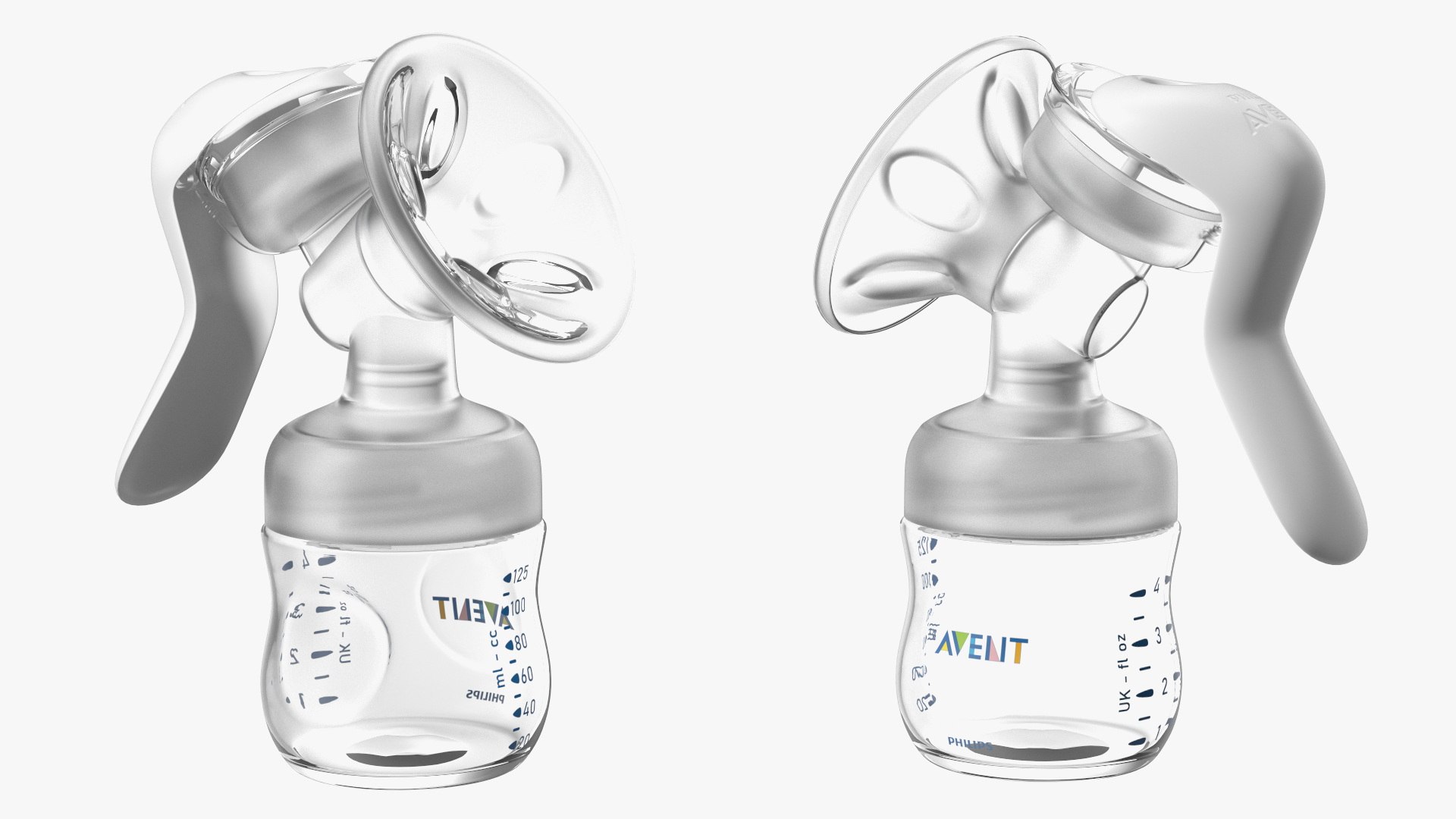 3D Philips Avent Manual Breast Pump and Baby Bottle model - TurboSquid ...