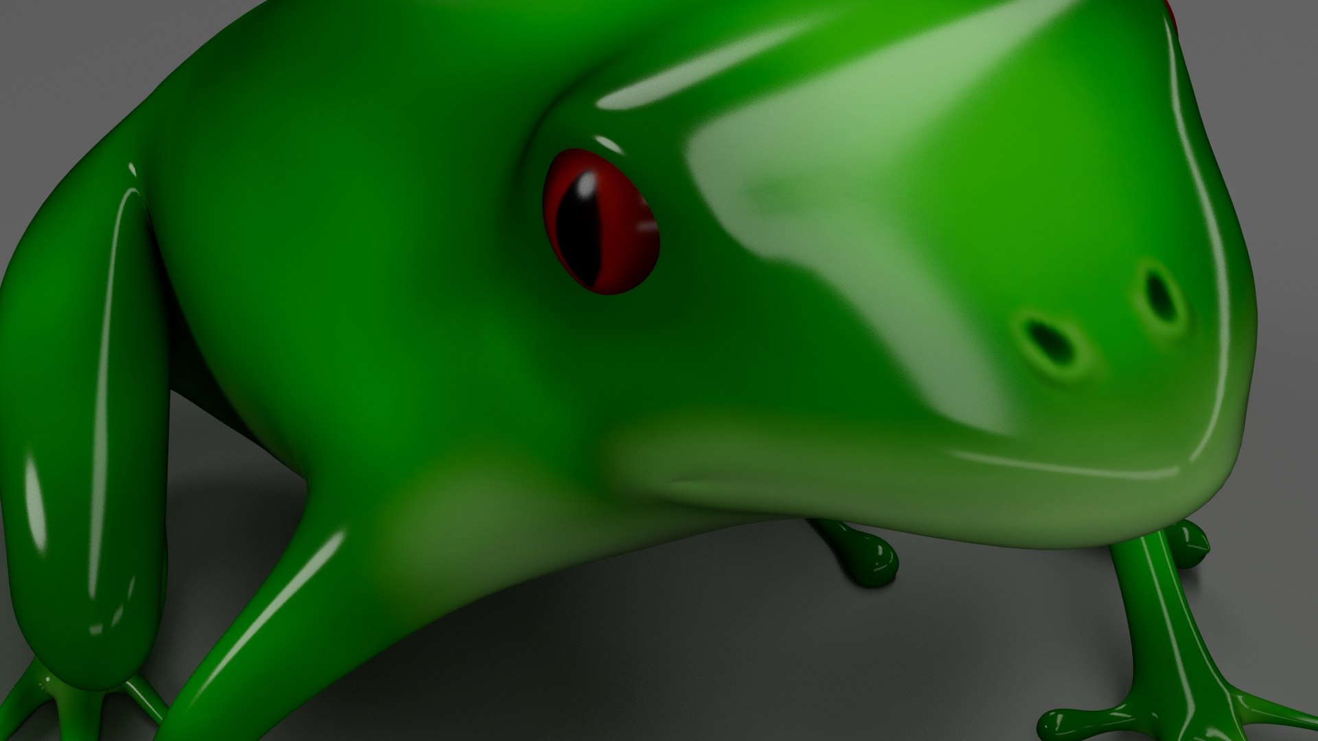 3D Tree Green Frog 3D Model - TurboSquid 1936005