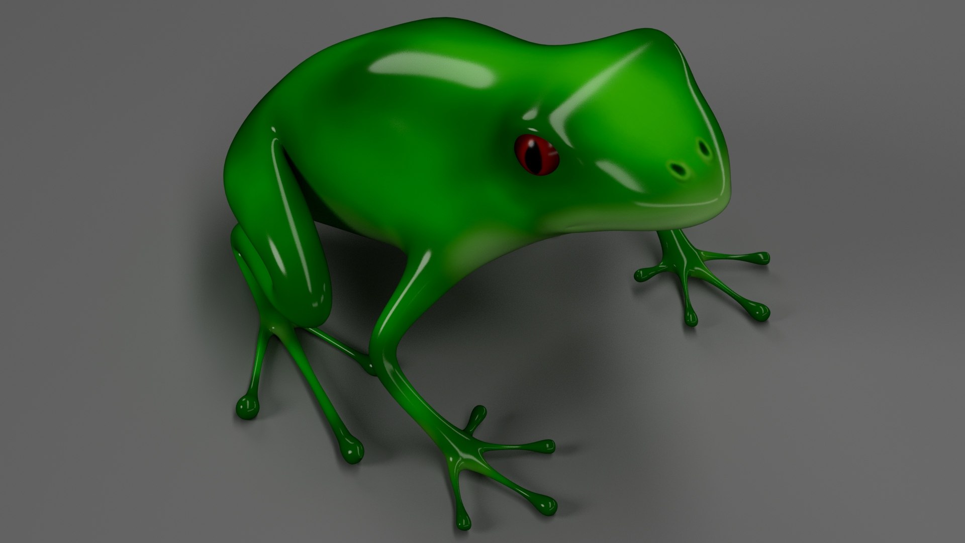 3D Tree Green Frog 3D Model - TurboSquid 1936005