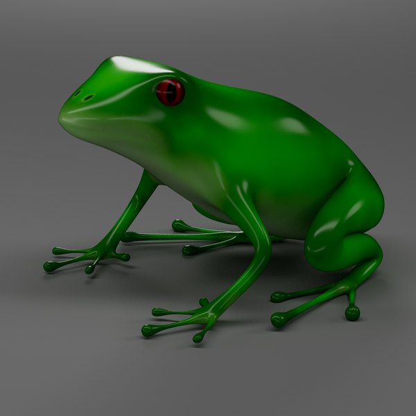 Tree Green Frog 3D Model 3D 모델 - TurboSquid 1936005