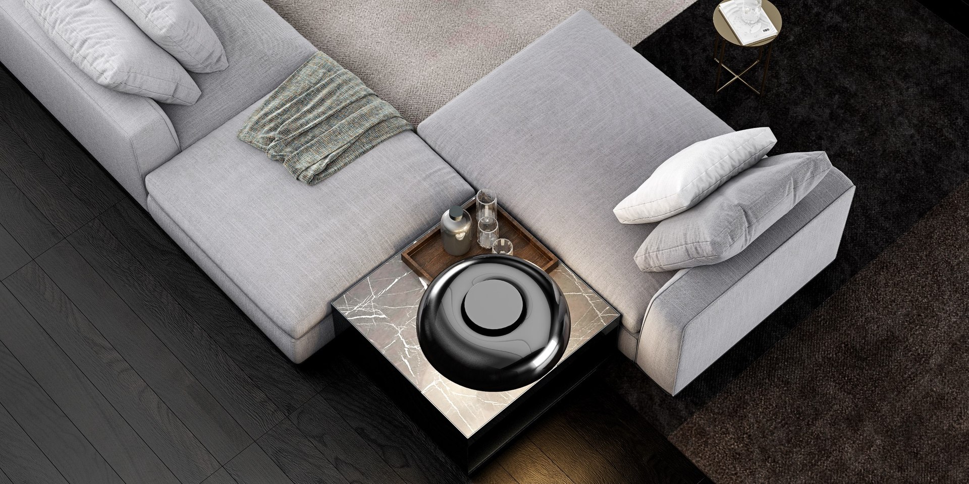 Minotti Powell Sofa 3D Model - TurboSquid 1326447