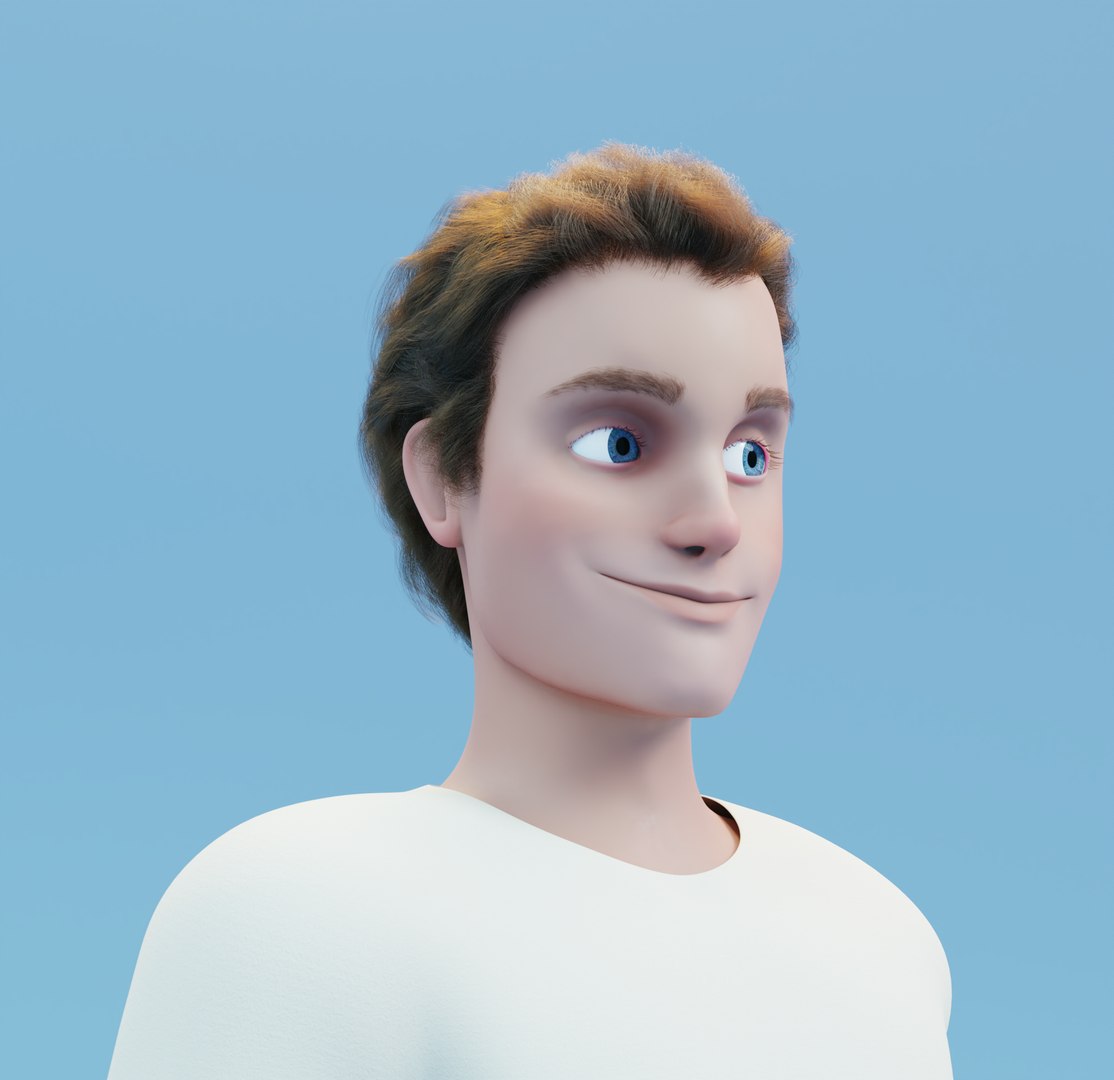 3D Male Stylized Character With Removable Outfit - TurboSquid 1786179