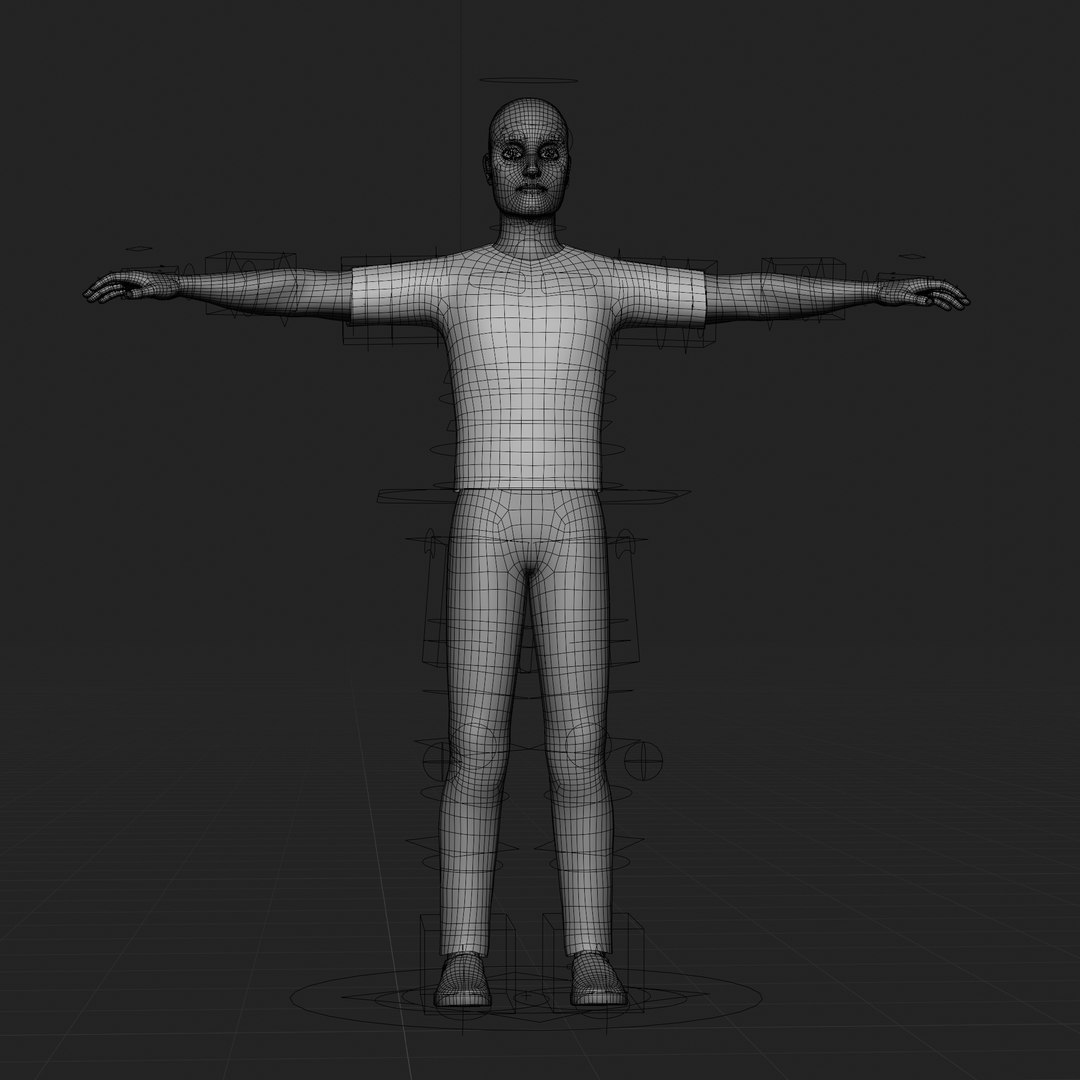 3D Male Stylized Character With Removable Outfit - TurboSquid 1786179