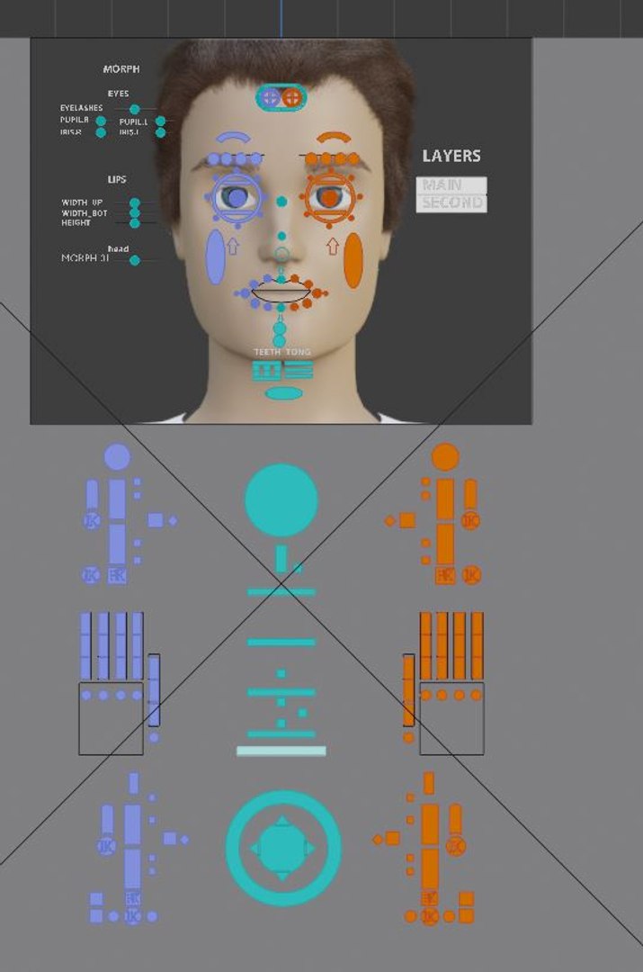 3D Male Stylized Character With Removable Outfit - TurboSquid 1786179