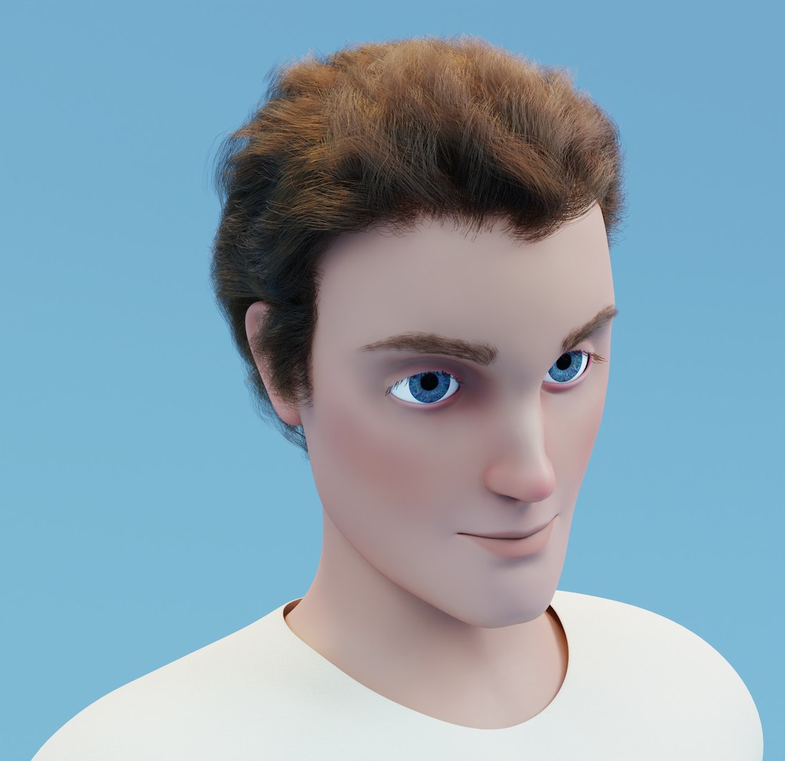 3D Male Stylized Character With Removable Outfit - TurboSquid 1786179